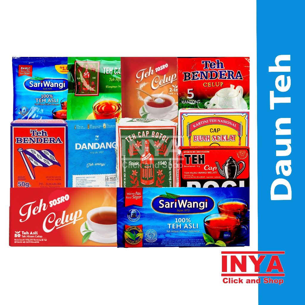 Jual Teh Hijau & Teh Hitam Wangi - Daun Teh - Green Tea & Black Tea ...