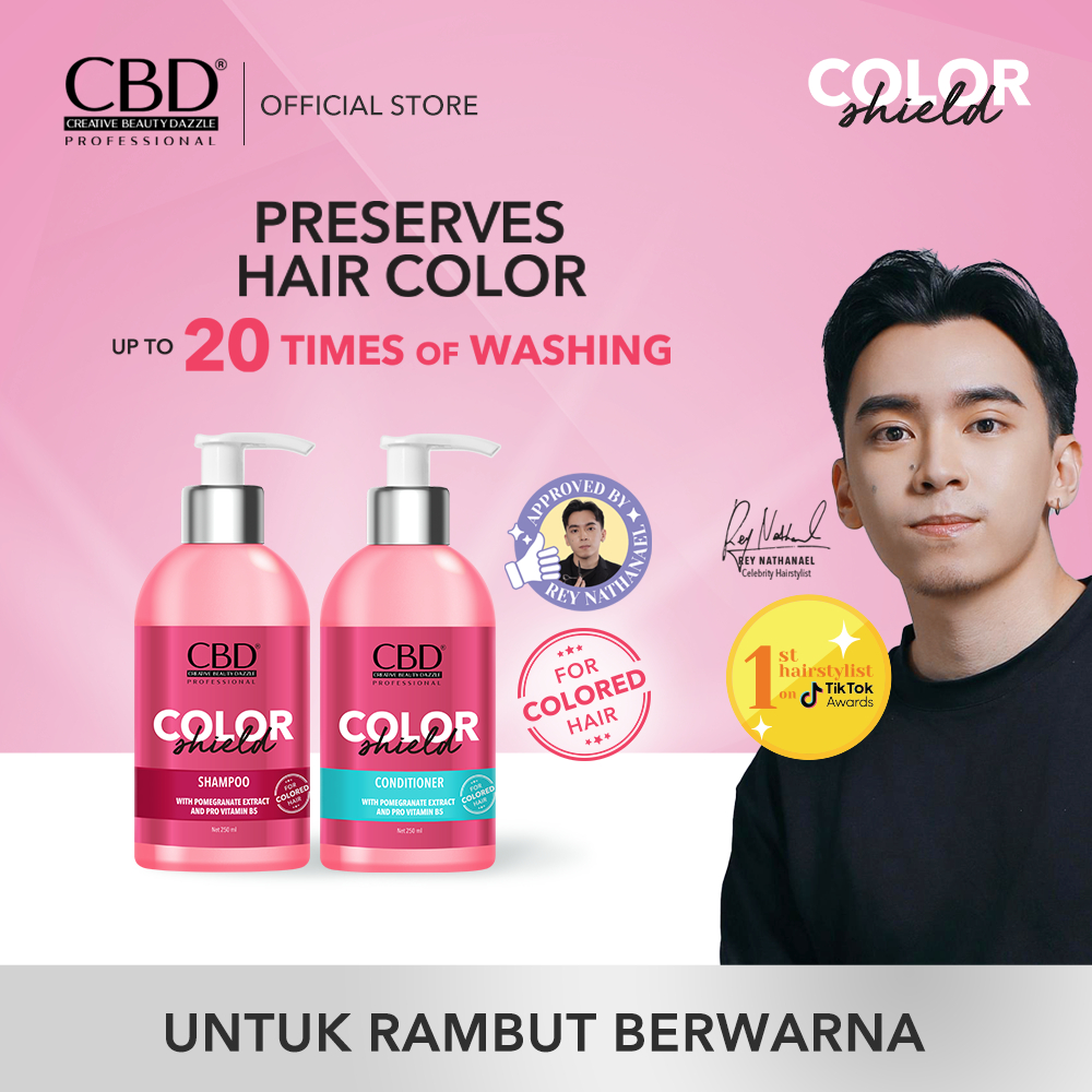 Jual CBD Color Shield Shampoo + Conditioner | Shopee Indonesia