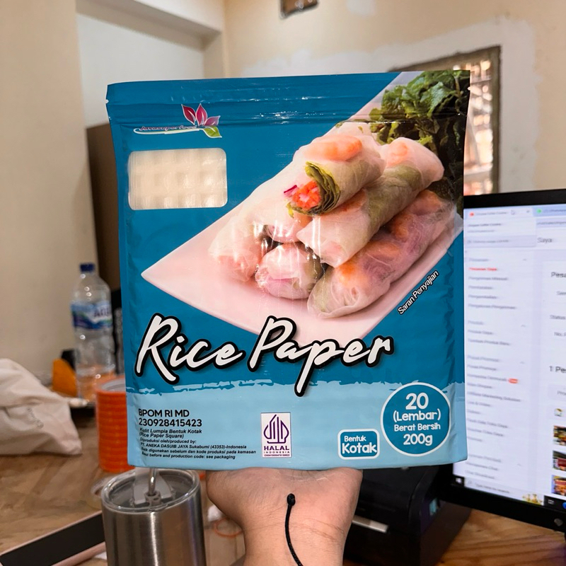 Jual RICE PAPER kotak isi 20 lembar 200g | Shopee Indonesia