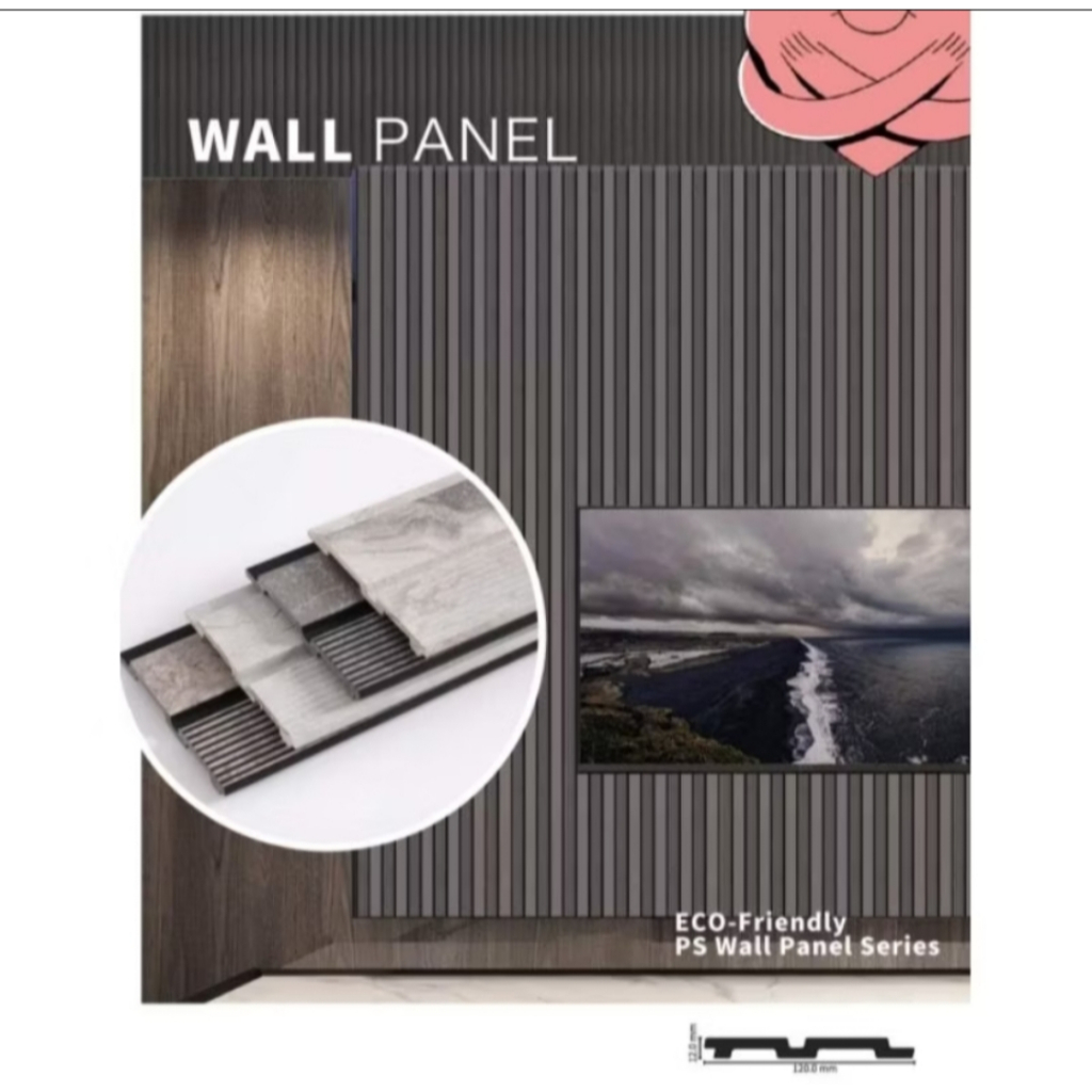 Jual Wallpanel Wood Panel Kisi-Kisi Kayu GS1 Ukuran 12cm x 290cm x12mm ...
