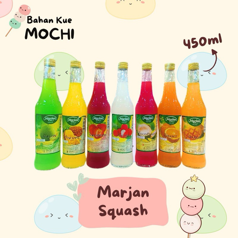 Jual Sirup Marjan Squash - All Varian (INSTAN ONLY) | Shopee Indonesia