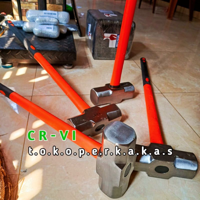 Jual Palu Bodem Palu Godam 1KG 2KG 3KG 5KG 8KG Palu Batu Godam Sledge Hammer | Shopee Indonesia