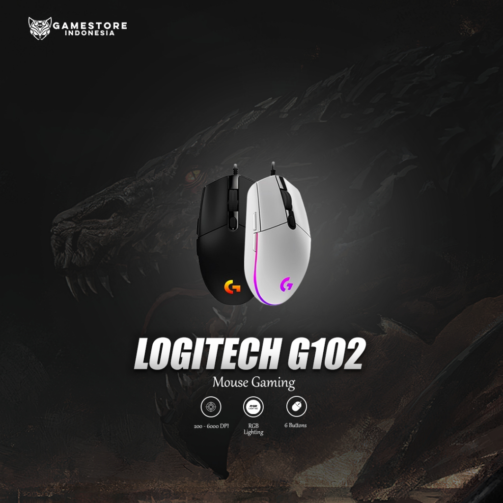 Jual Logitech G102 Lightsync Mouse Gaming Pro | Shopee Indonesia