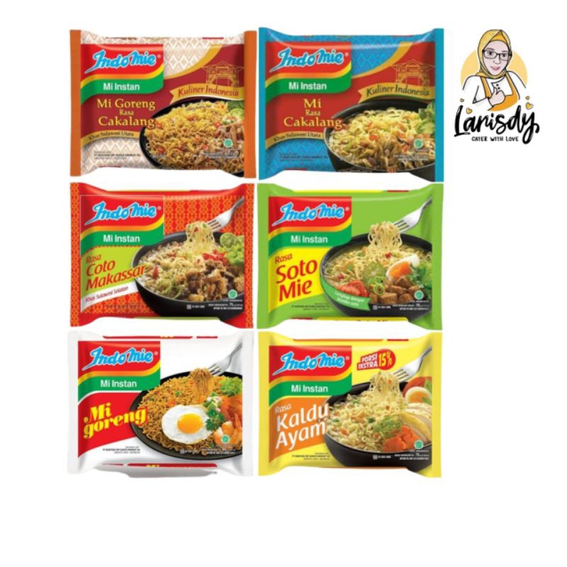 Jual Larisdy Indomie Cakalang Langka Manado Goreng Kuah 75gr | Shopee ...