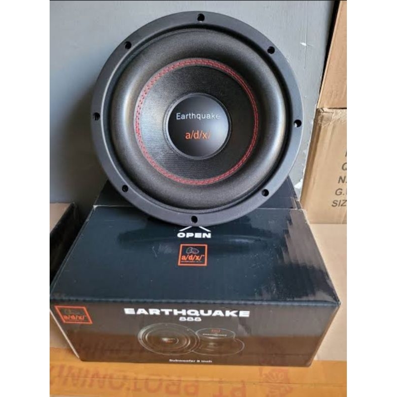 Jual Subwoofer 8inch ADX EarthQuake Dobel Coil | Shopee Indonesia