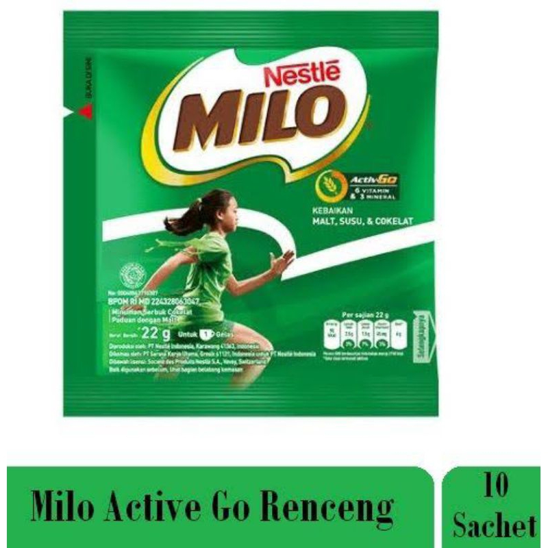 Jual Milo sich 10x 22g | Shopee Indonesia