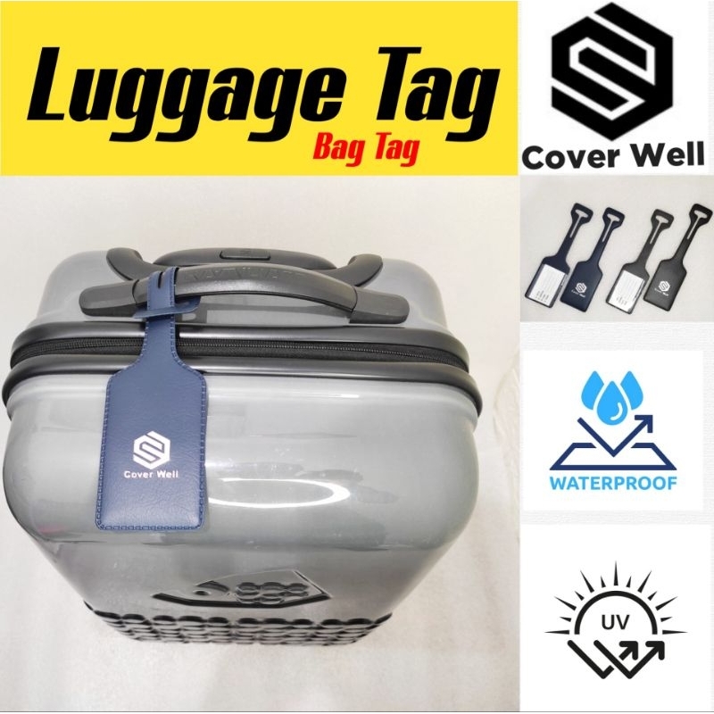 Jual Bag Tag Koper Tas Traveling Waterproof Simple Tanda Pengenal ...