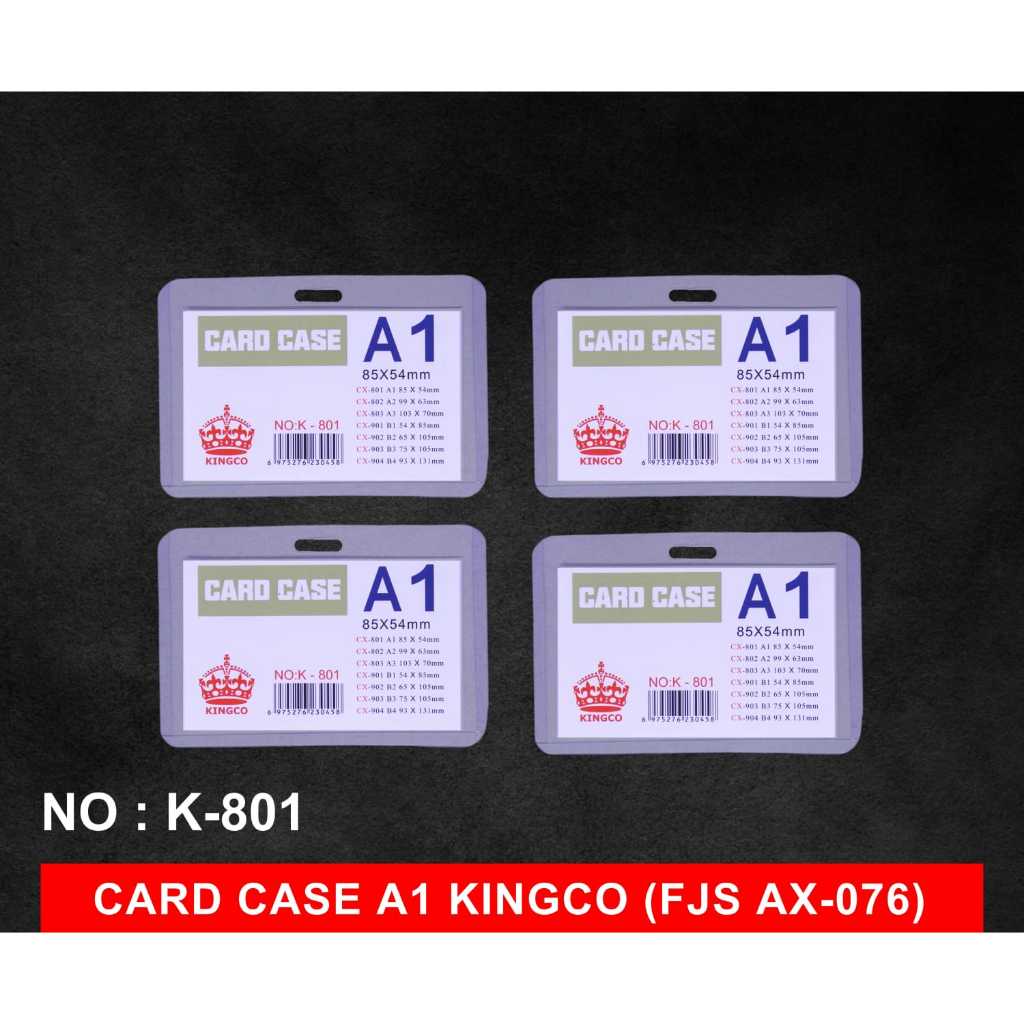 Jual Id Card Mika Plastik/ Name Tag/ Glue Card/ Card Holder/ Card Case Plastik Uk. A1 A2 A3 B2 ...