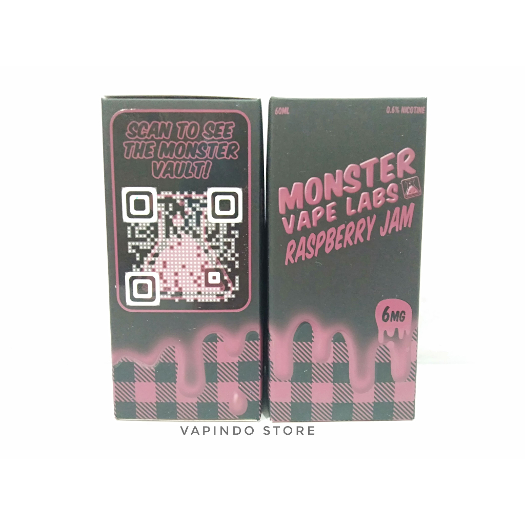 Jual MONSTER VAPE LABS RASPBERRY JAM 60ML 3MG 6MG BY JAM MONSTER ...