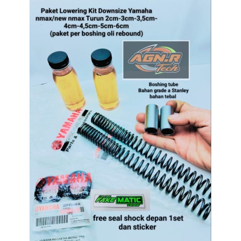 Jual Lowering Kit Downsize Yamaha nmax/new nmax @Turun shock 2cm-2,5 cm ...