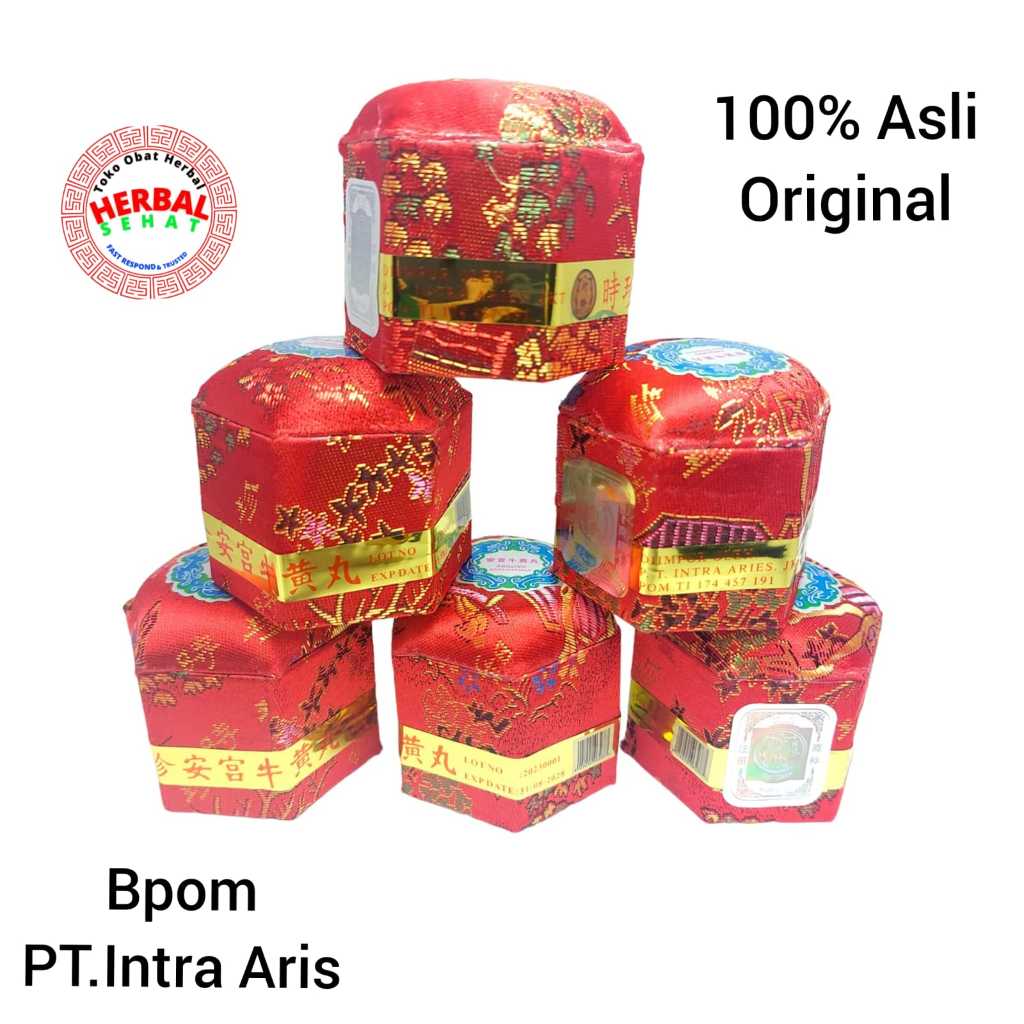 Jual Angong Ankong Ankiung Ankung An Gong Niuhuang Wan Asli 100% PT ...