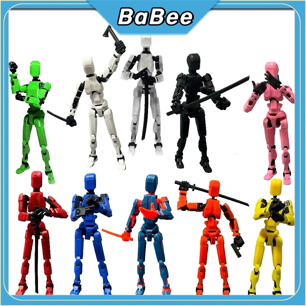 Jual Babee 13 Pergeseran Mainan Dummy Action Figure Bentuk Bergerak ...