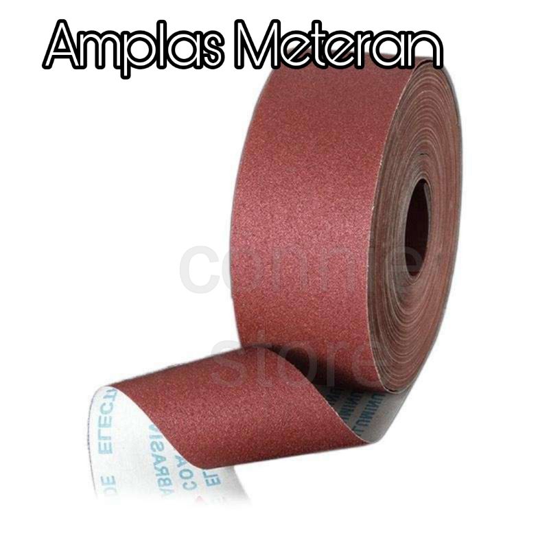 Jual Amplas Kain Meteran 1meter amplas dinding tembok kayu | Shopee ...