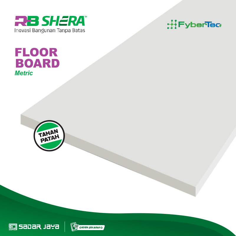 Jual RB SHERA Floor Board Deck 1200 x 2400 mm Papan Fiber Cement Lantai ...