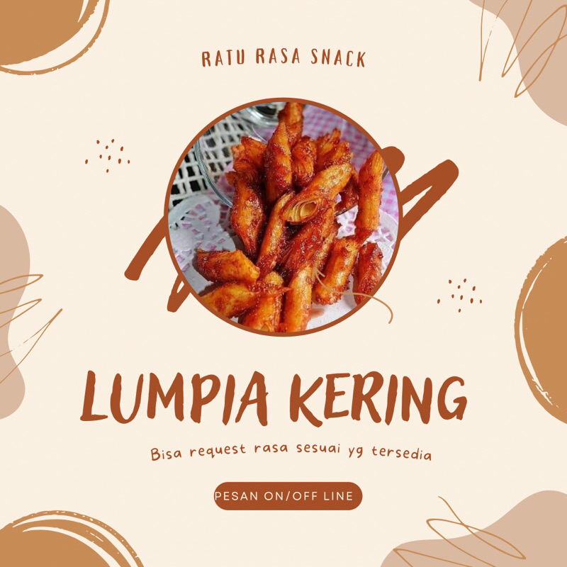 Jual Makanan Ringan Ratu Rasa | Lumpia Kering | Makaroni Kering ...