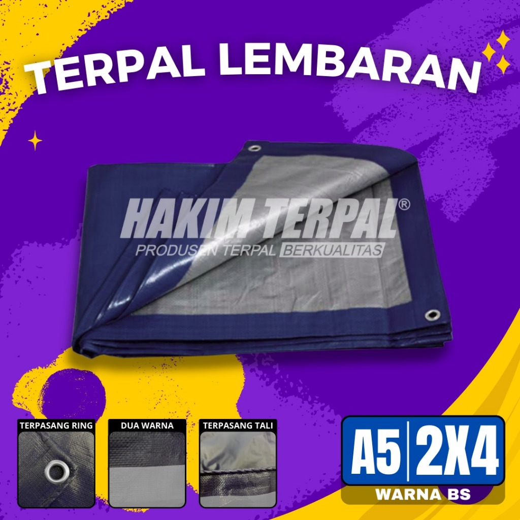 Jual TERPAL LEMBARAN 2x4 A5 DIAMONDS | Shopee Indonesia
