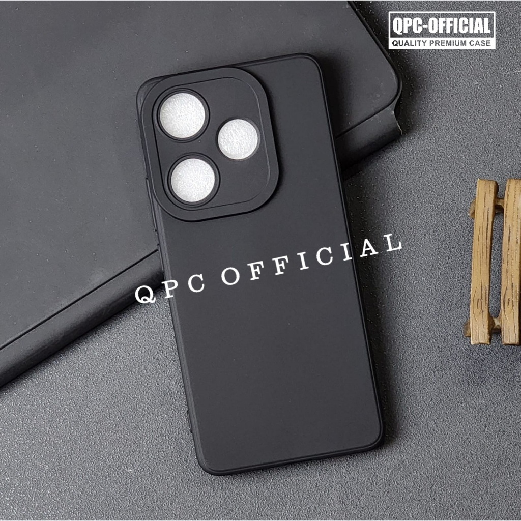 Jual Poco F6 5g Case Pro Kamera Case Slim BlackMatte Silikon Poco F6 5g ...