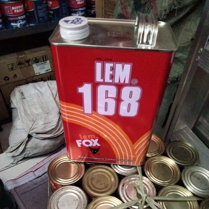 Jual Lem 168 MR 2.5kg Lem kayu/lem kuning/ Lem Pox | Shopee Indonesia