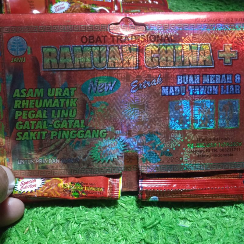 Jual KAPSUL RAMUAN CHINA + ASAM URAT RHEUMATIK PEGAL LINU GATAL SAKIT ...
