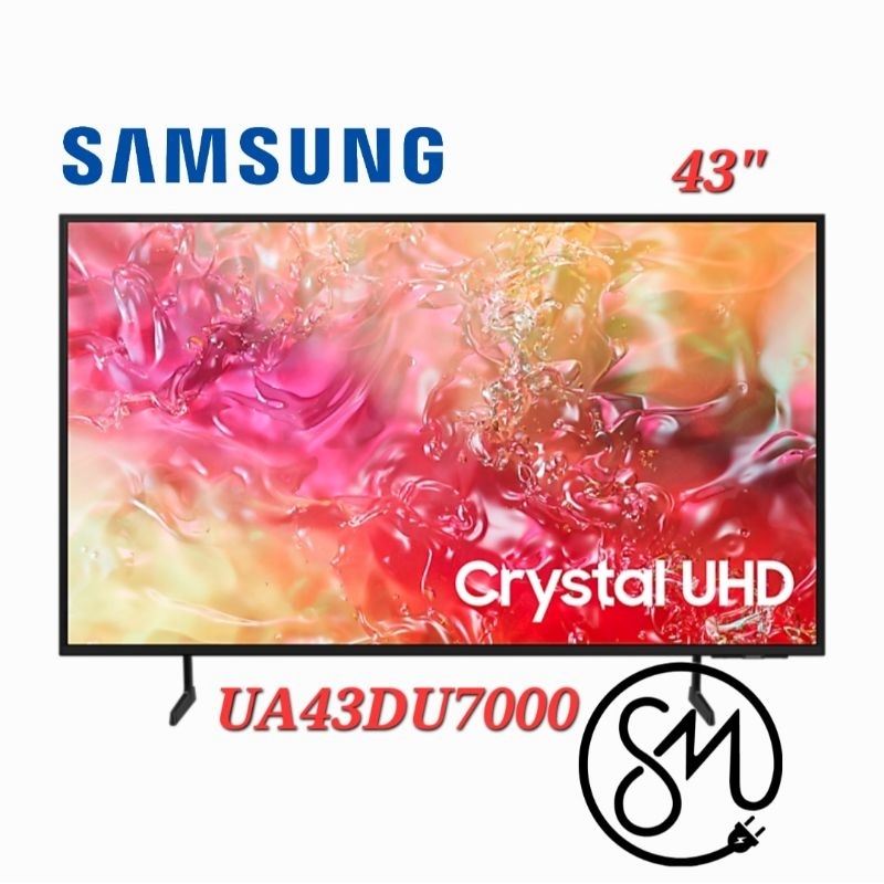 Jual LED TV Samsung UA43DU7000KXXD 43 inch Crystal UHD 4K 43DU7000 ...
