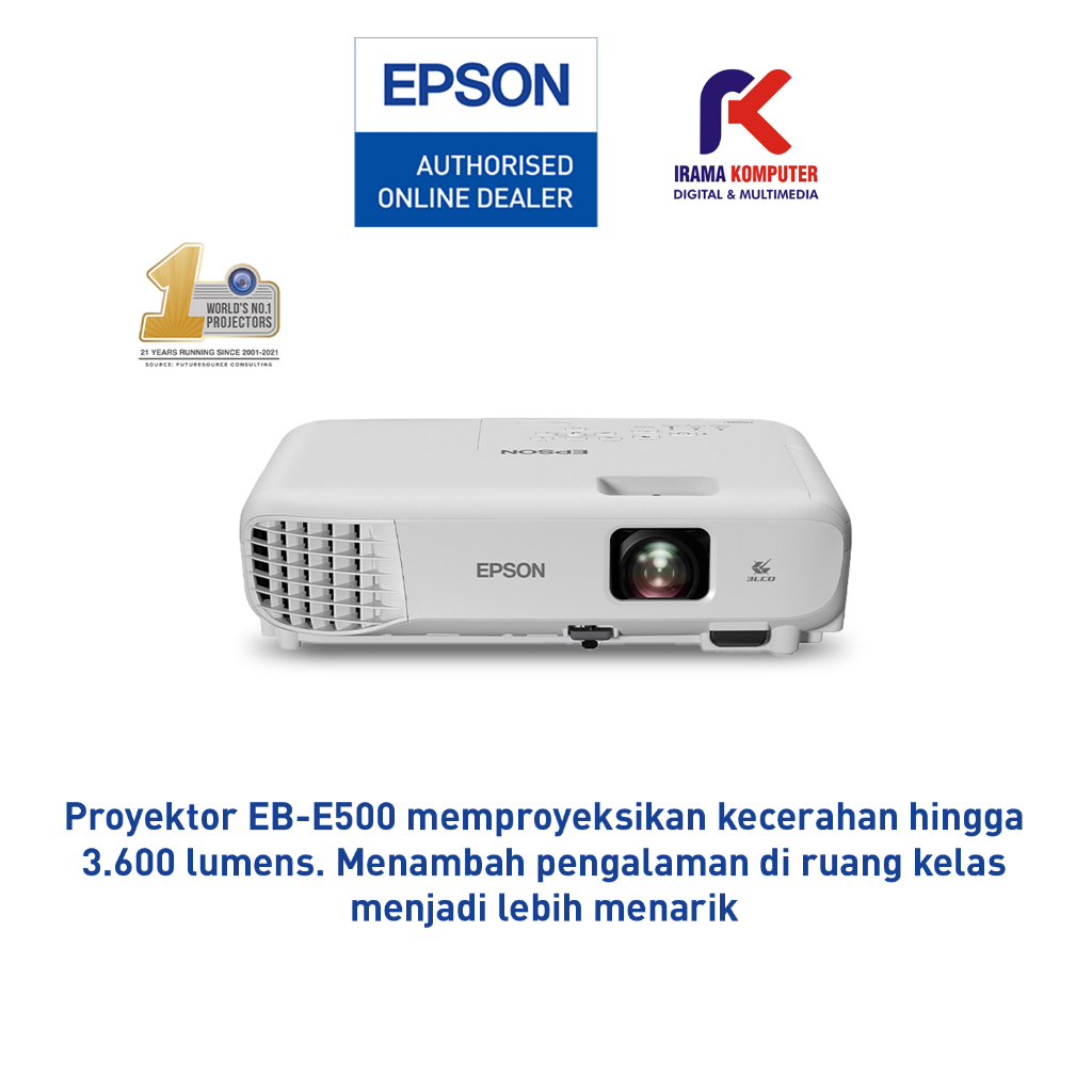 Jual LCD Proyektor Epson EB-E500 XGA | Shopee Indonesia