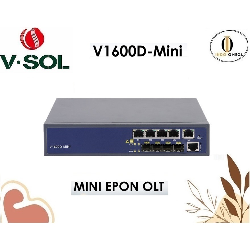Jual VSOL V1600D-MINI L2 4 Port EPON OLT V-SOL | Shopee Indonesia