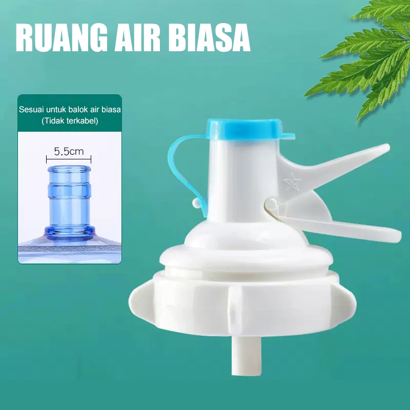 Jual Keran Tutup Galon Aqua air Minum/Kepala Kran Galon Tutup Dispenser ...