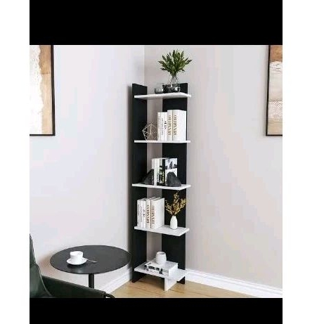 Jual RAK DISPLAY 5 SUSUN papan kayu, RAK BUKU / LEMARI KAYU mahoni ...