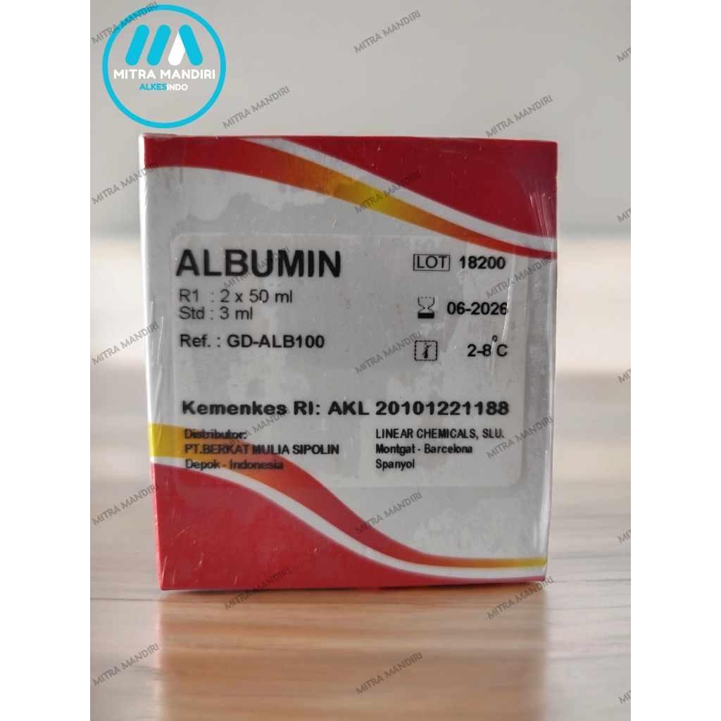 Jual Reagen Albumin 2x50ml Albumin 100ml Glory Diagnostic | Shopee Indonesia