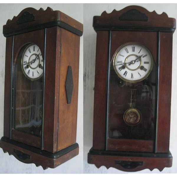 Jual Jam dinding antik Art deco Siegfried Junghans era 1800 made in ...