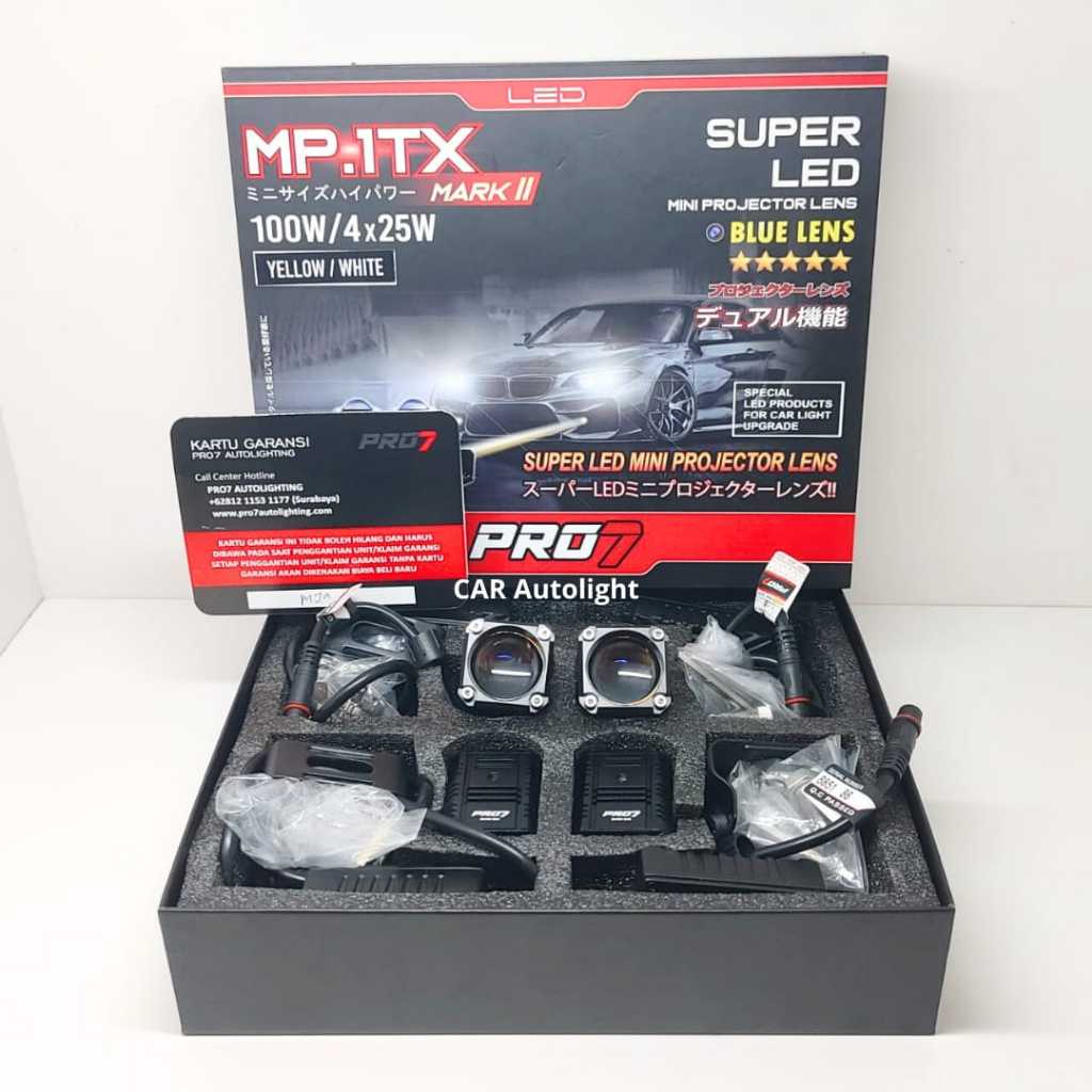 Jual Mini Projie Pro7 Mp1tx Mark2 4pcs X 25W PRO 7 MINI PROJECTOR ...