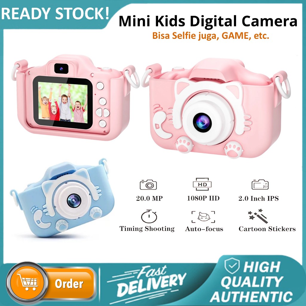 Jual Kamera Anak Mini Digital Mini Camera Foto Video / Kamera Digital ...