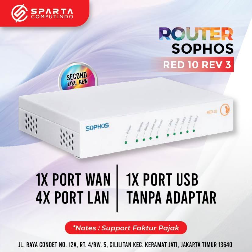 Jual Promo Router Sophos Red 10 Rev 3 Bergaransi | Shopee Indonesia