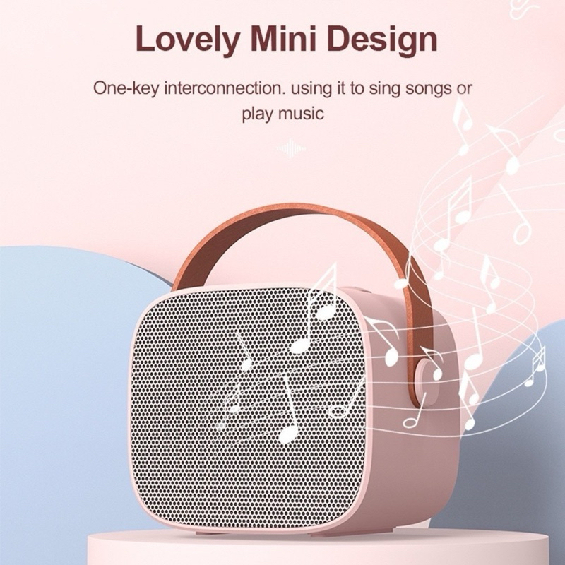 Jual Karaoke Mini Speaker Microphone Karaoke Premium Set Speaker ...
