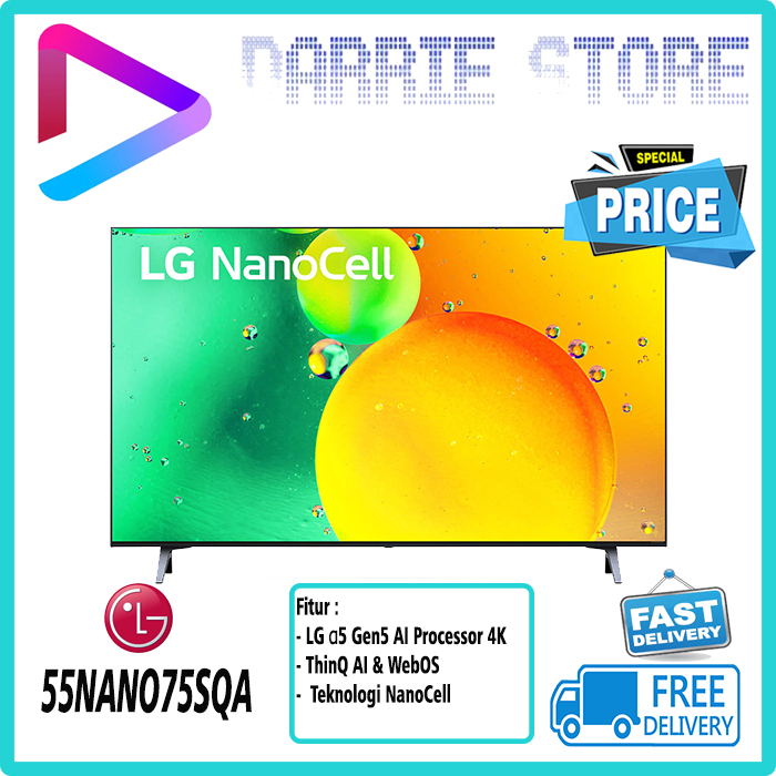 Jual LG LED 55 INCH NANO CELL SMART TV 4K 55NANO75SQA 55NANO75 55NANO ...