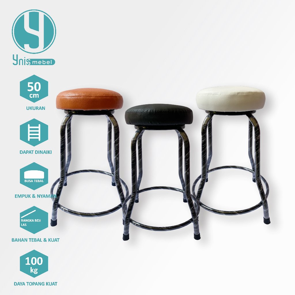 Jual kursi oreo 50cm / 40cm / 25cm / kursi busa / kursi kantor / konter ...