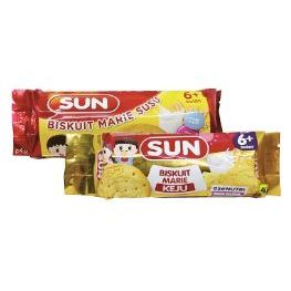 Jual SUN BISCUIT MARIE KEJU 80G | BISKUIT MARIE BAYI - ANAK RASA KEJU ...