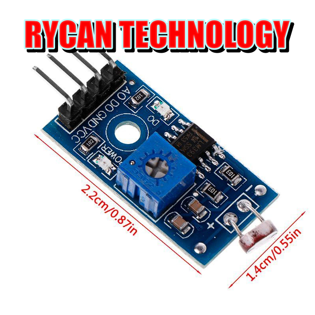 Jual Modul sensor LDR photosensitive deteksi sensitif cahaya | Shopee ...