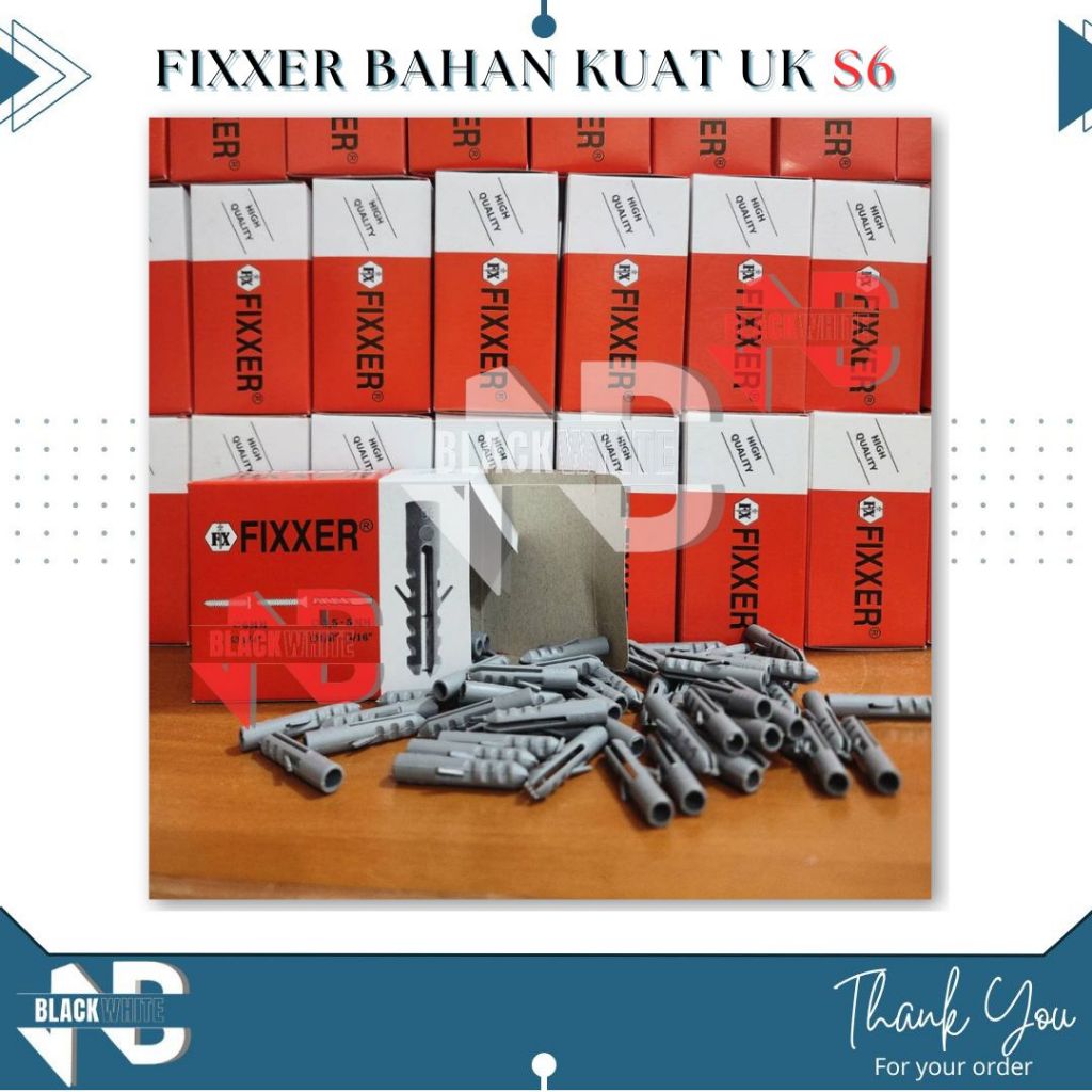 Jual Viser Dinding S6 Multi Fungsi ISI 100 PCS / Viser Tanam Skrup ...