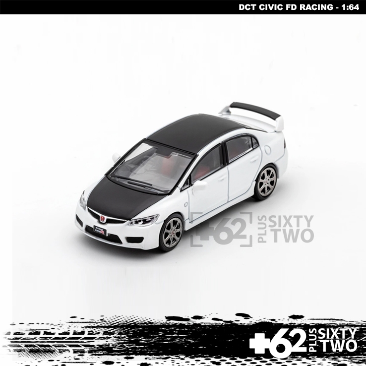Jual DCT Honda Civic FD Type R 1:64 Diecast Mini Scale Mobil Miniatur ...