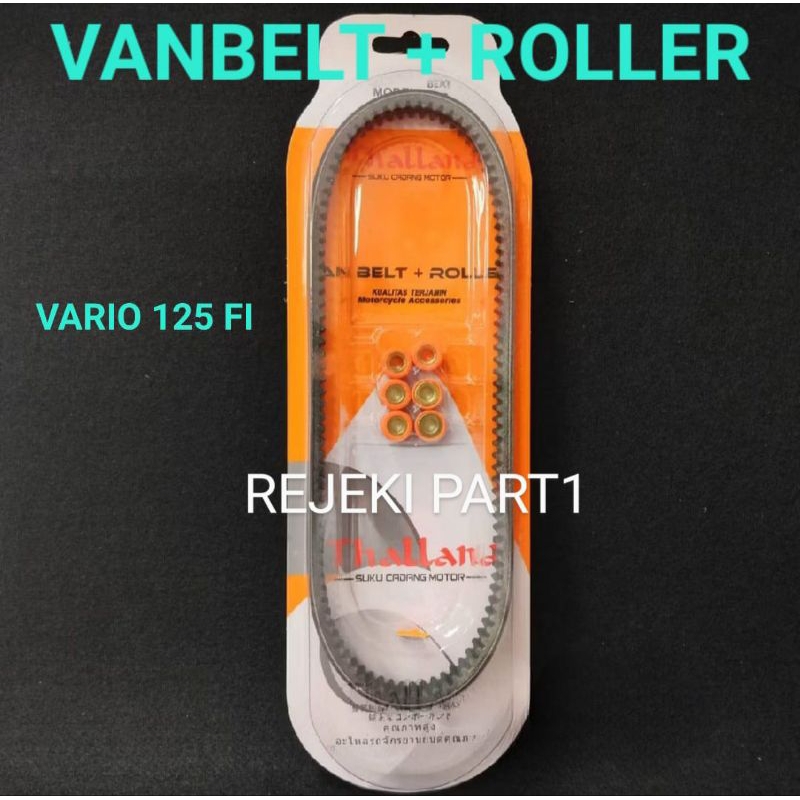 Jual VANBELT VAN BELT + ROLLER KOMPLIT VARIO 125 FI / VARIO 125 FI ...