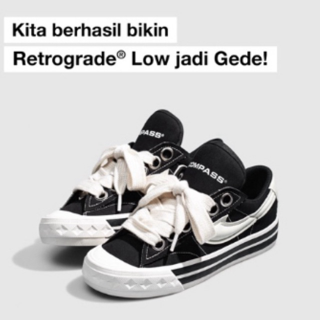 Jual Sepatu Compass Retrograde GD Low [JASTIP] | Shopee Indonesia