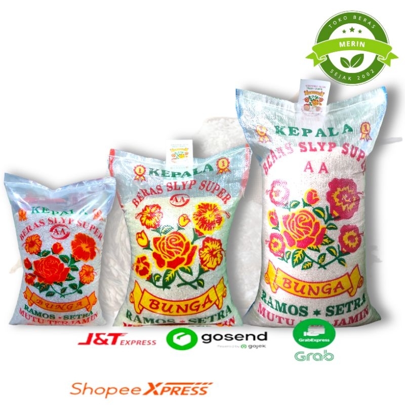 Jual Beras Setra Ramos Kemasan LITERAN | Shopee Indonesia