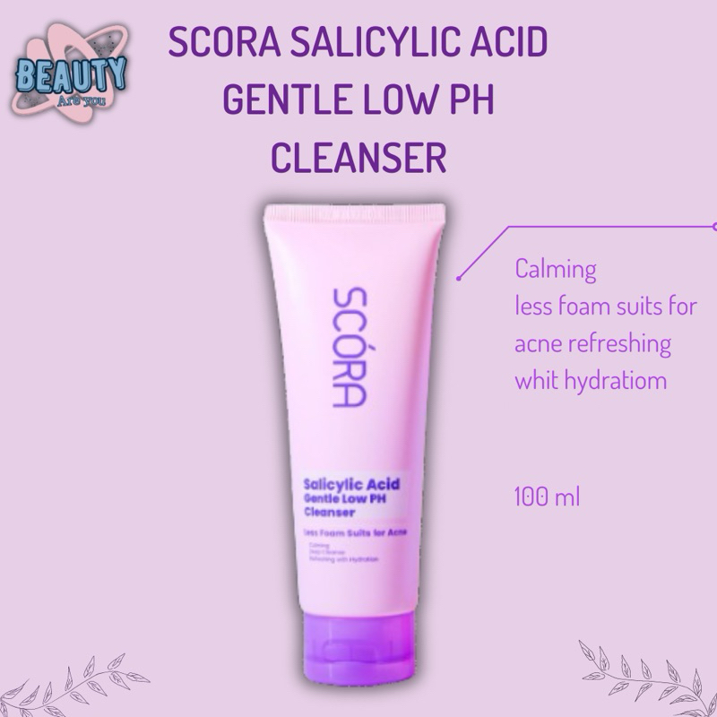 Jual SCORA SALICYLID ACID Gentle Low pH FACIAL WASH 100ml (scora face ...