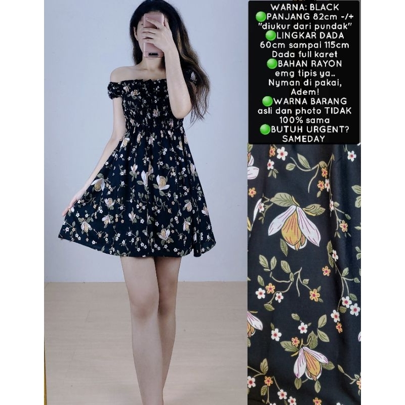 Jual Mini dress wanita Dress mini harian Dress cantik Dress santai ...
