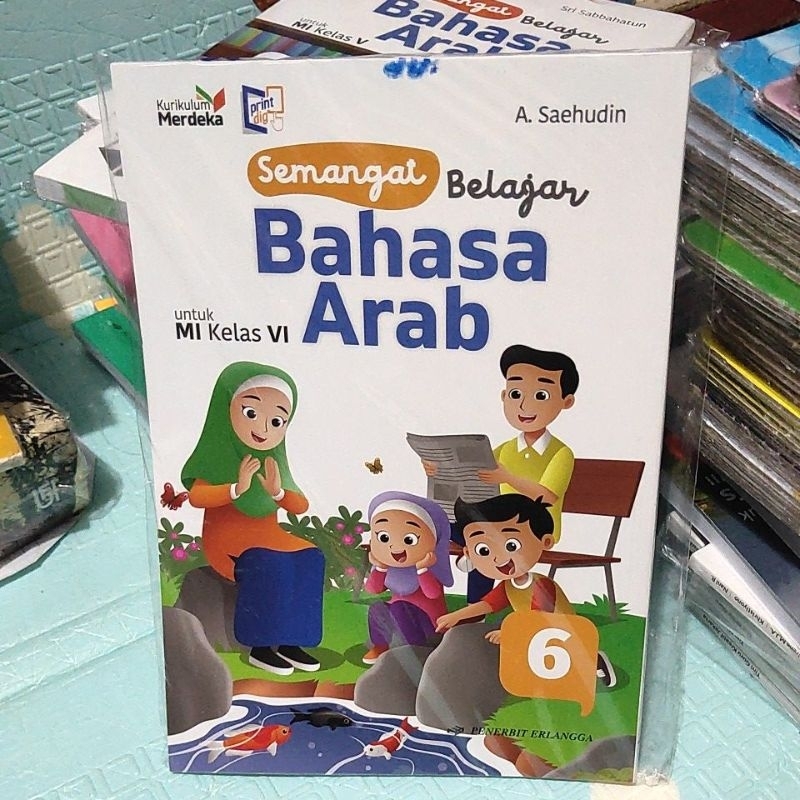 Jual original buku semangat belajar bahasa arab untuk mi kelas 6 kurikulum merdeka | Shopee ...