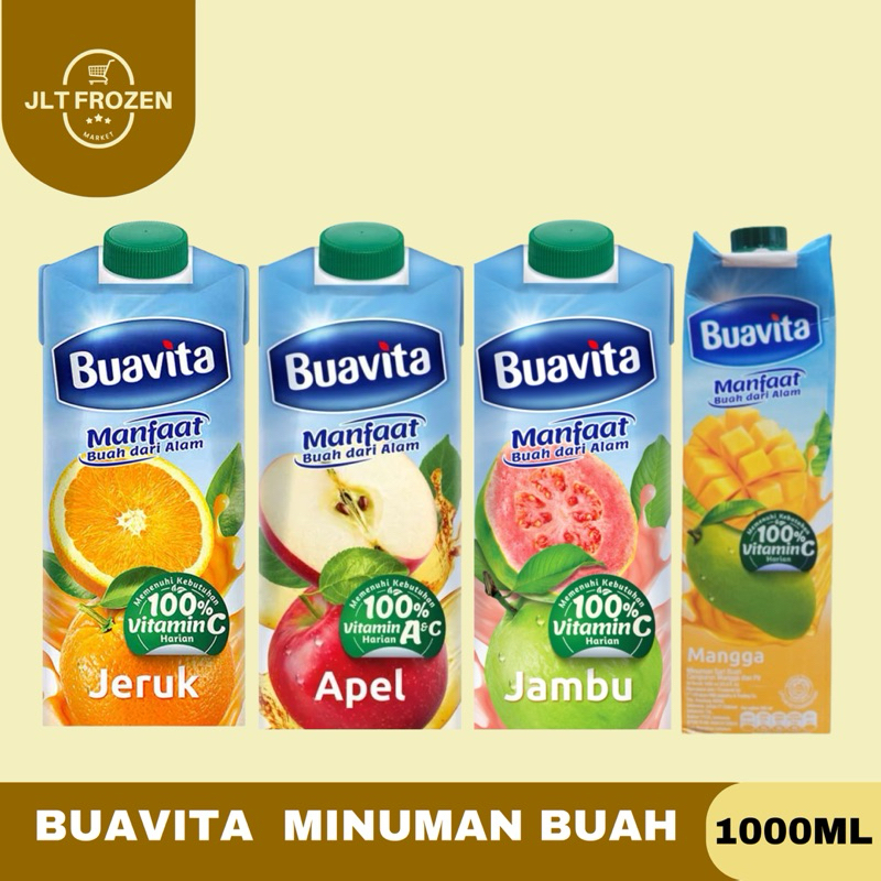 Jual Buavita Jus Buah / Minuman Sari Buah Rasa Jeruk / Jambu / Mangga ...