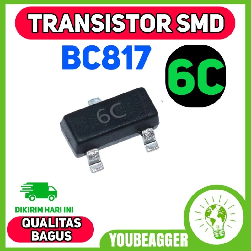 Jual 6C Transistor 6c BC817 smd | Shopee Indonesia