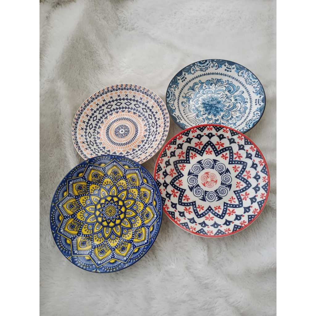 Jual Piring Cantik Keramik/Piring Soup Keramik Elegant/Piring Aesthetic ...