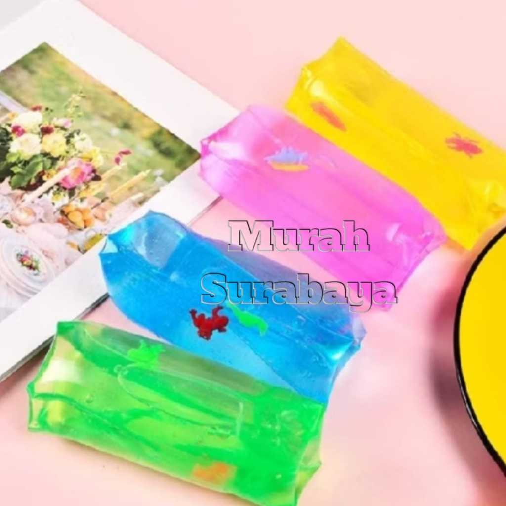 Jual Maina Anak Catch The Monster Mainan Ular Air Mainan Prank Jelly ...